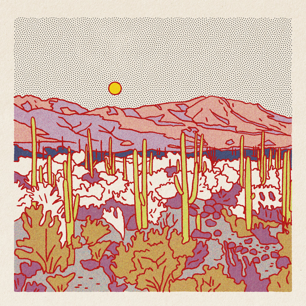Desert Mountain #5 - Caroline Clark Design – Long Lost Studio by ...
